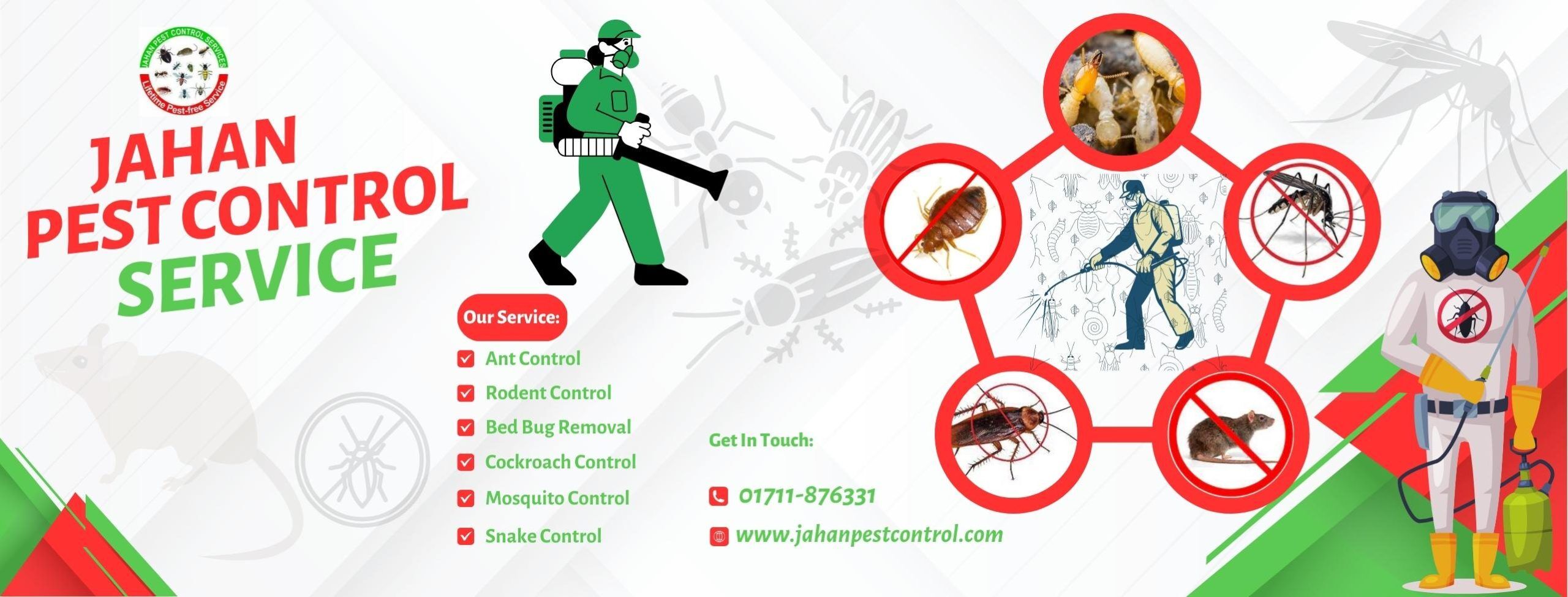pest control in Bangladesh - Jahan pest control - 01711876331
